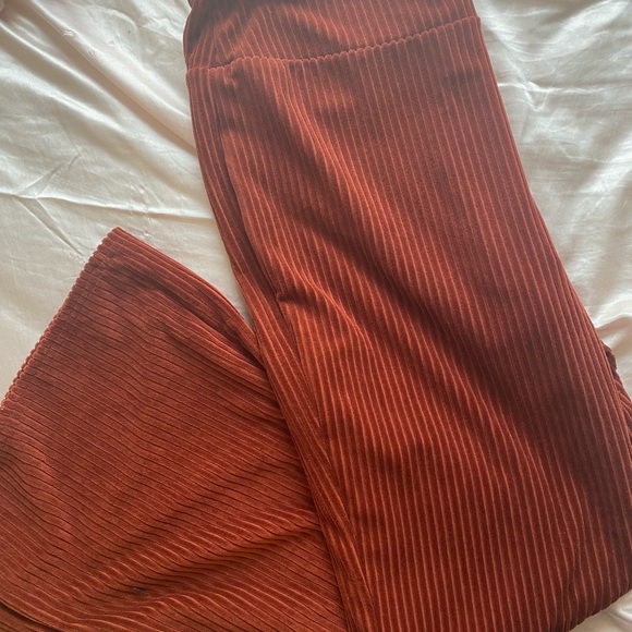 No Boundaries | Pants & Jumpsuits | Red Burnt Orange Wide Leg Pants ...